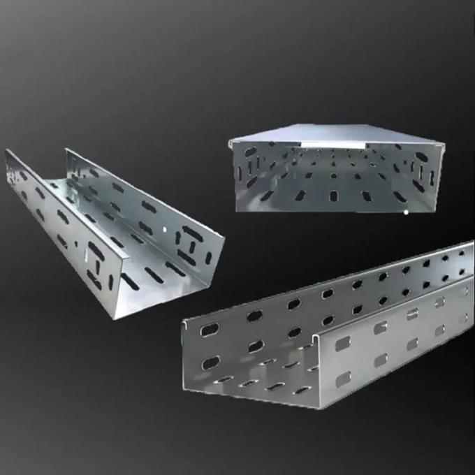 Customizable Size Trough Type Cable Tray Stainless Steel Cable Tray ISO ...