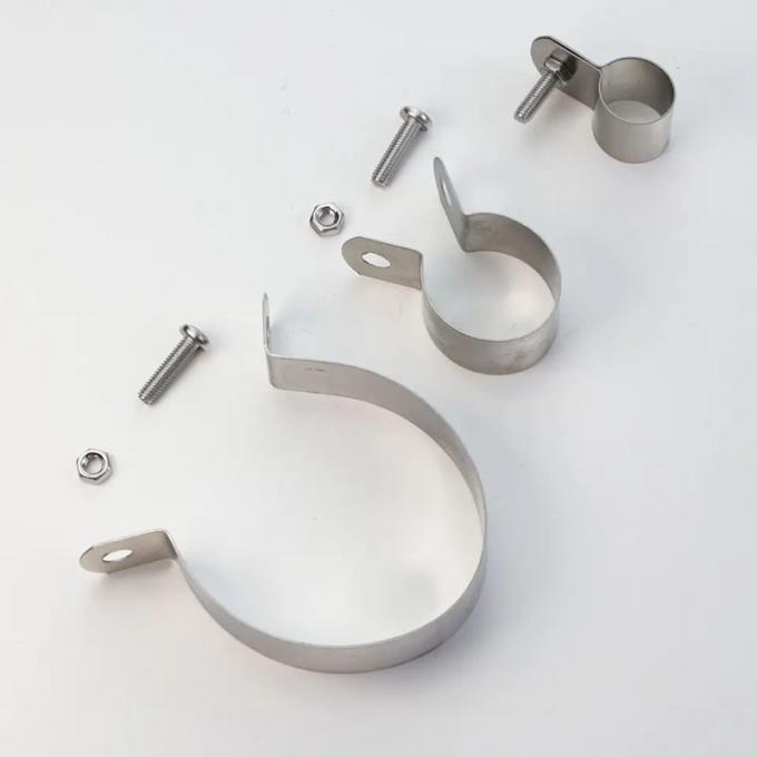 Anticorrosion Galvanised Pipe Clamps KBG Galvanised Pipe Clips