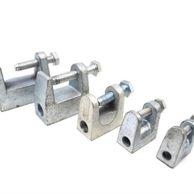 Customization Stainless Steel C Channel Beam Clamps Acid Resistance