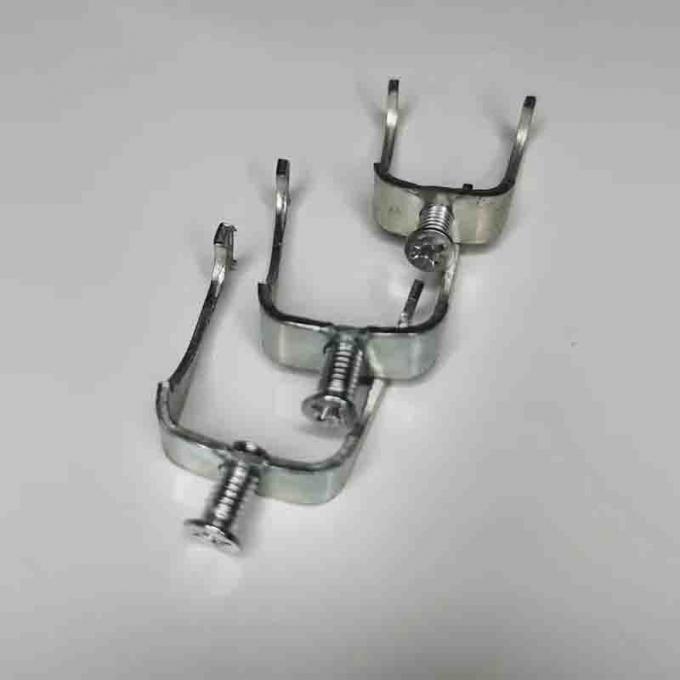 Double Hook Widened Strut Channel Clamps Conduit Wire Clamp Customizable