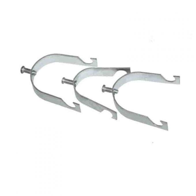 Anti Corrosion Emt Strut Conduit Clamp Half Round Iron Sheet Keel Card