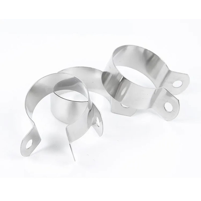 304 Stainless Steel Pipe Clamp two hole U Type Pipe Clamp rust prevention