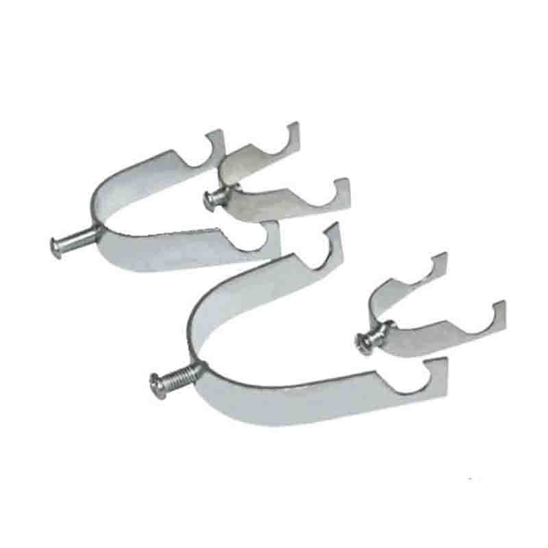 Anti Corrosion Emt Strut Conduit Clamp Half Round Iron Sheet Keel Card